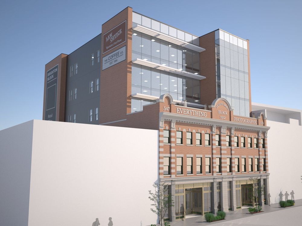 A saviour, a vision and a plan for Edmonton's heritage Brighton Block ...