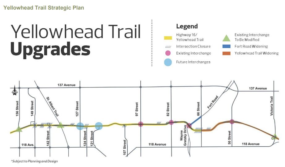 Crash-prone Yellowhead Trail repairs to shut down multiple ...