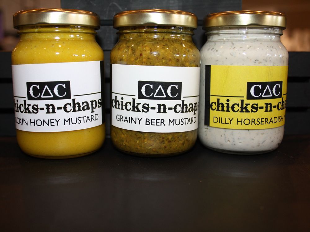 Chicks-n-Chaps: Love of mustard fuels new local business | Edmonton Journal