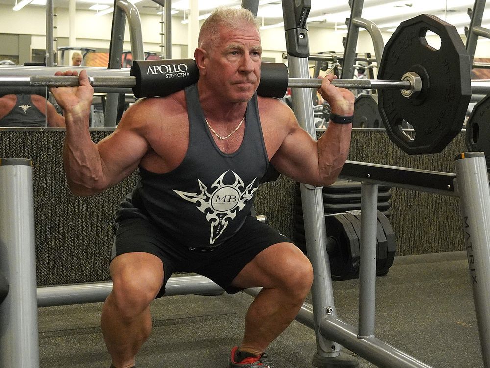Bodybuilder sculpts a new look in real-life makeover at 62-years-old ...