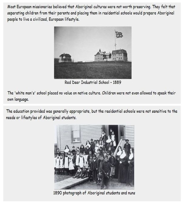 Discredited social studies lesson on residential schools cartoonish ...