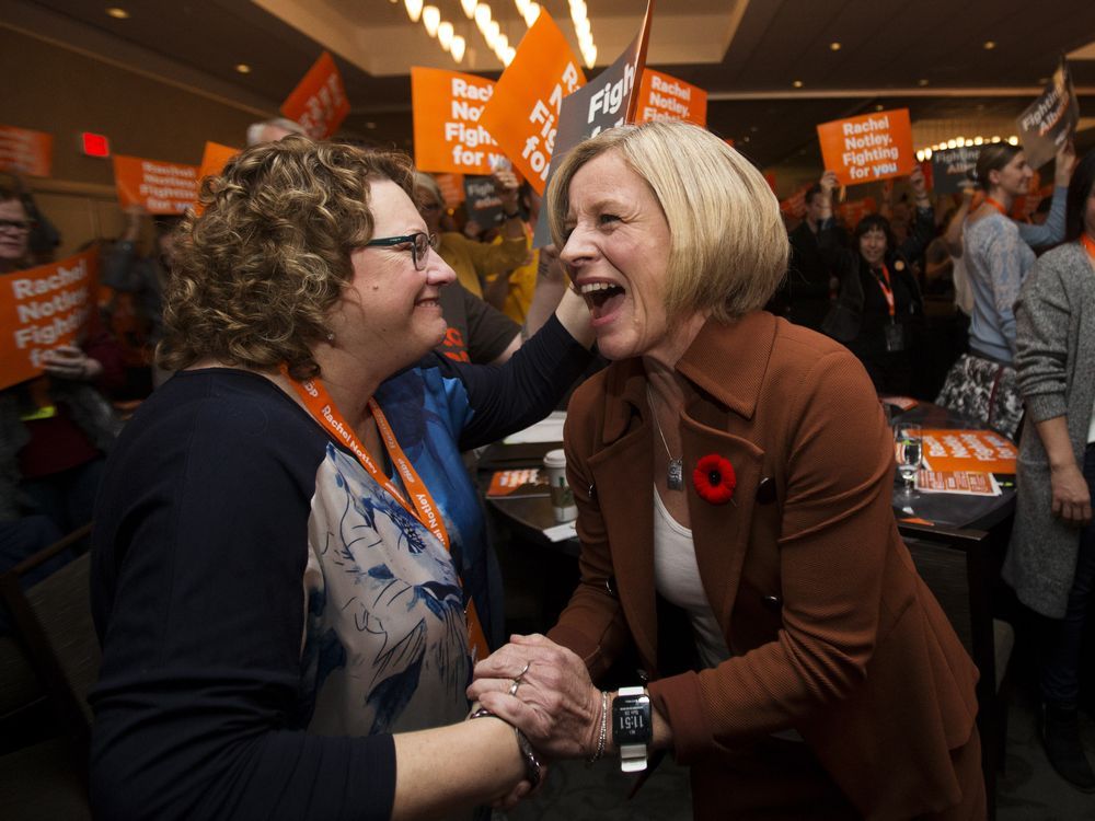 Notley highlights political choice to party faithful at NDP convention ...