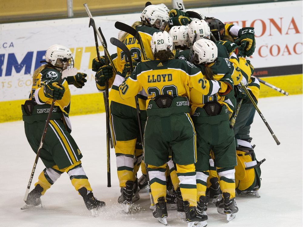 Photos: U of A Pandas down Lethbridge Pronghorns 1-0 | Edmonton Journal