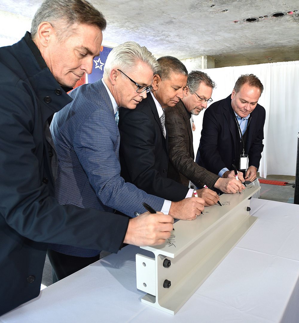 'A visible beacon': 69-storey Stantec Tower tops out transforming ...