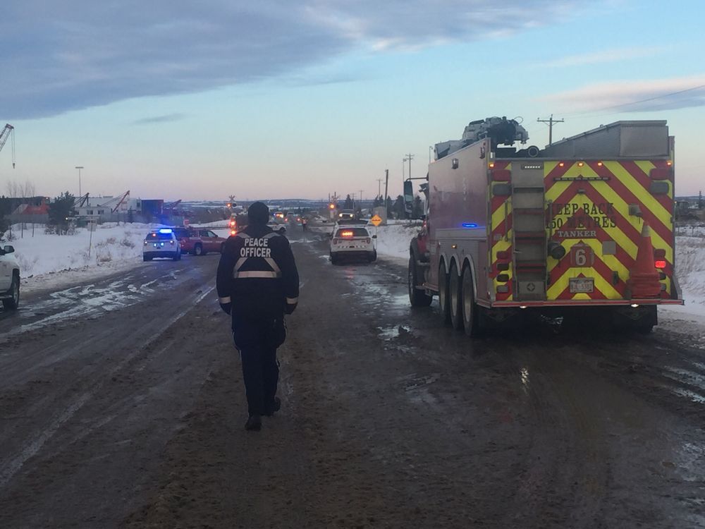 RCMP continues to investigate crash between train and tanker truck ...