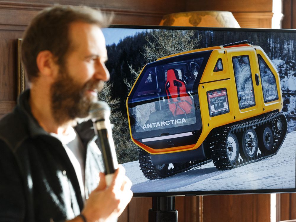 Watch: Electric Antarctica vehicle to conquer Canadian winter ...