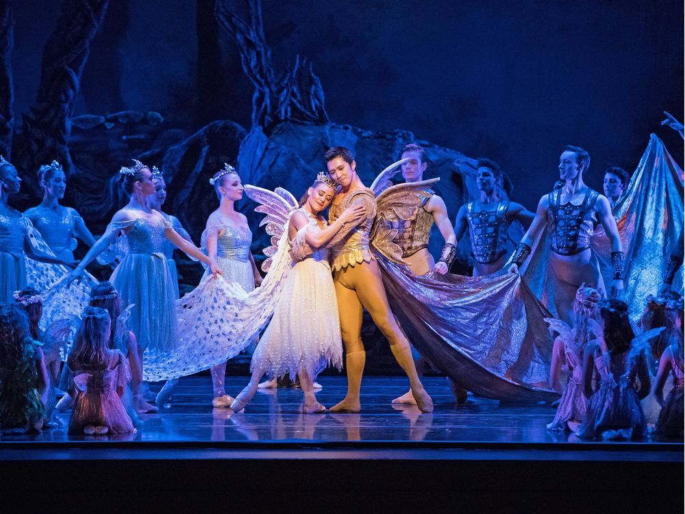 Ballet master's vision translates Shakespeare's "Dream" into dance ...