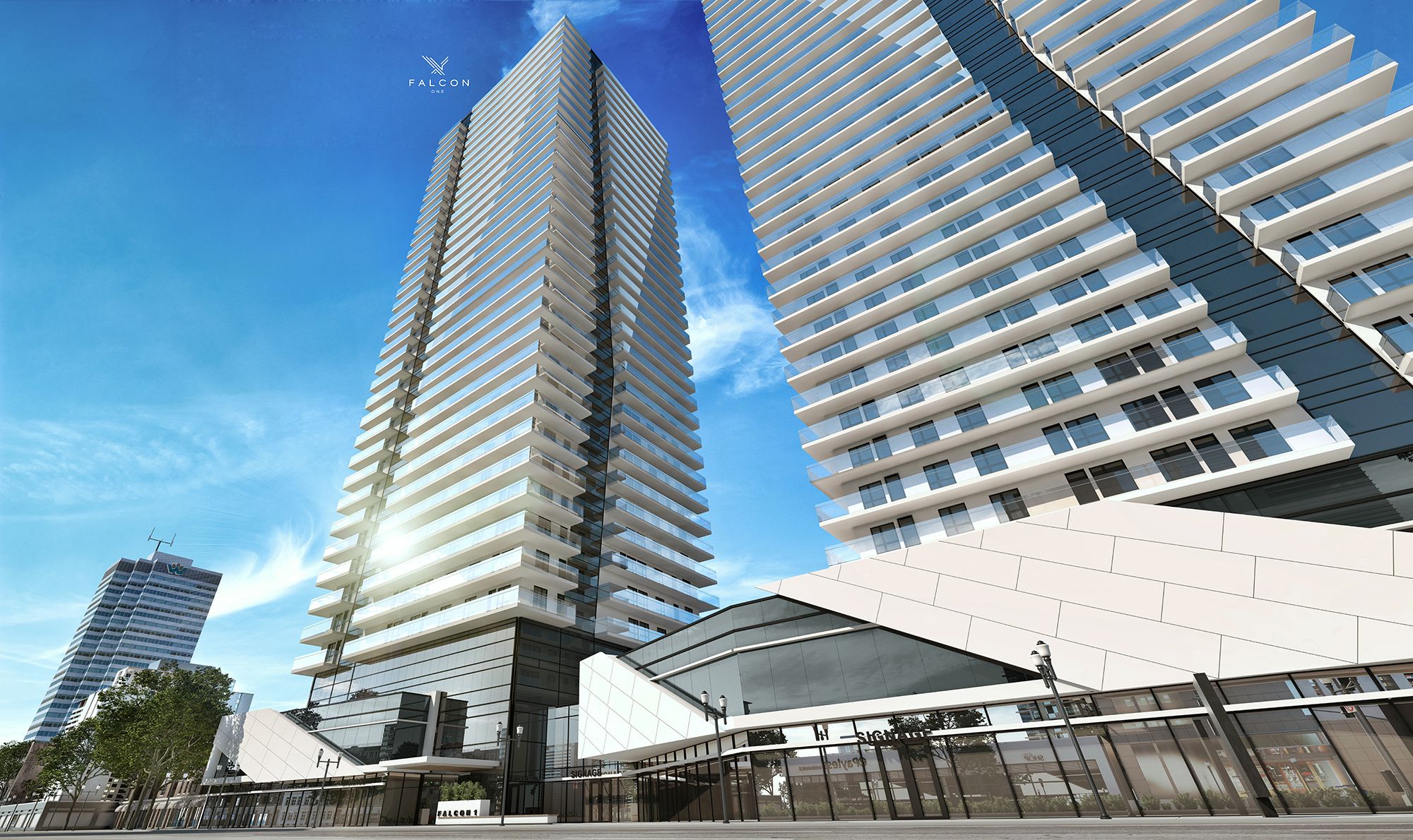 Falcon Towers set to fly above 104th Street | Edmonton Journal