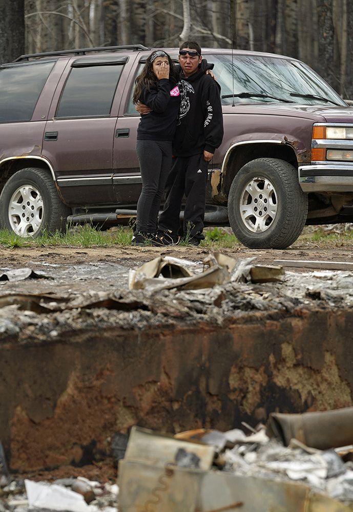PHOTOS: Metis Settlement Residents Return Home After Wildfire ...