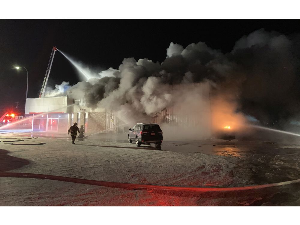 Arson-ravaged Edson car dealership working to open temporary location ...