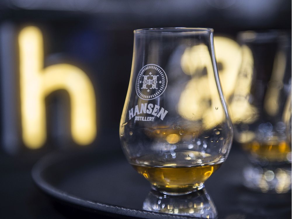 Watch: Hansen Distillery offers three-year old whisky | Edmonton Journal