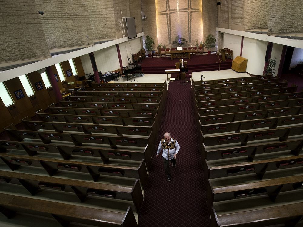 Preaching on video in an empty church isn't quite the same: Minister ...