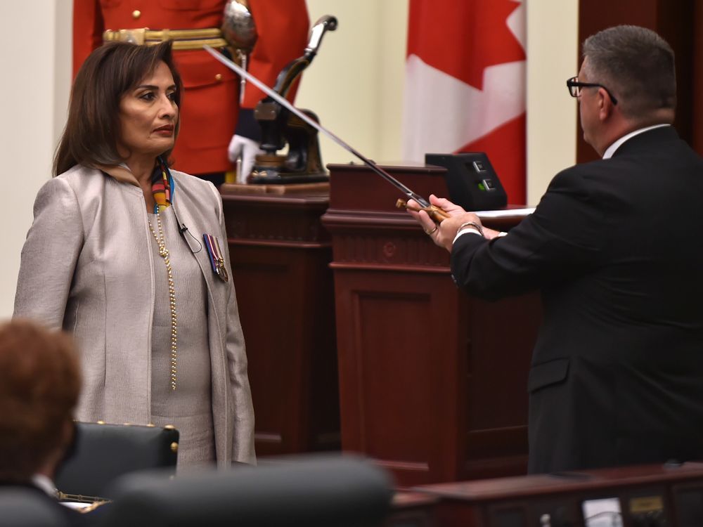Alberta's new Lt.-Gov. Salma Lakhani sworn in as first Muslim-Canadian ...
