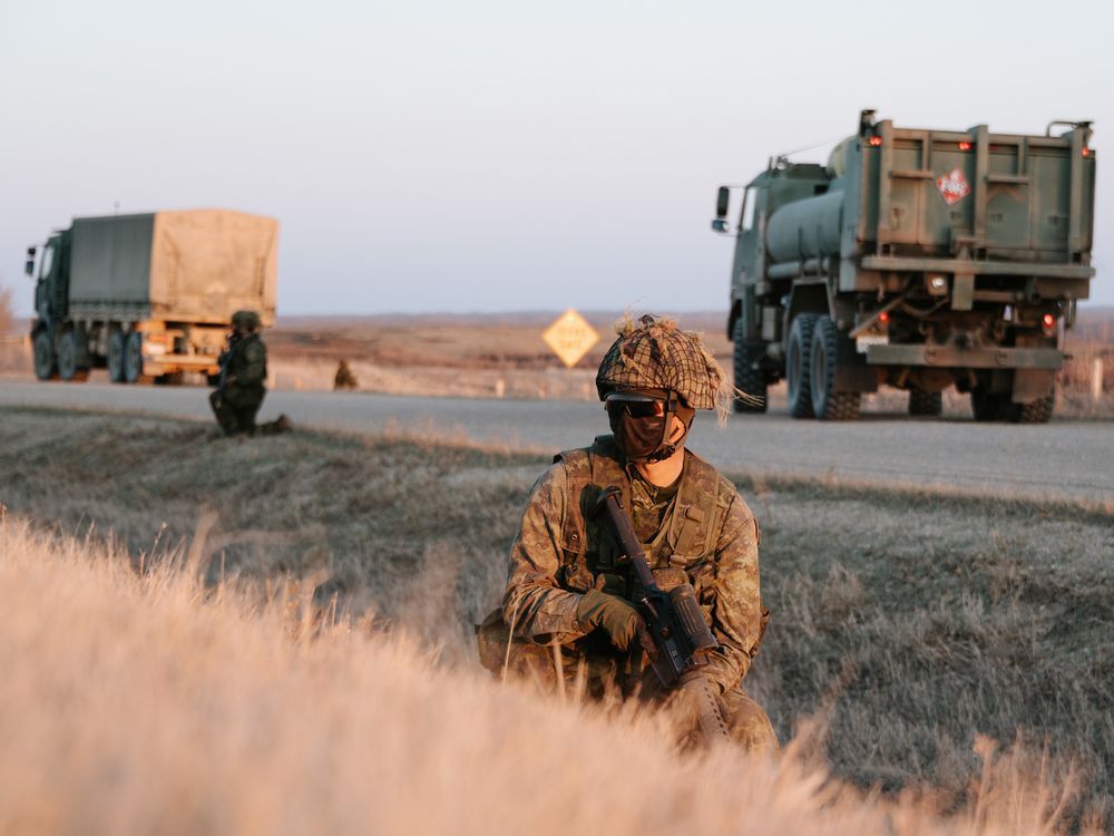 Canadian soldiers 'shaking the rust off' in Exercise Maple Resolve at ...