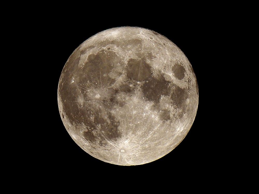 Edmonton weather: A full moon on the night of an election is lucky ...