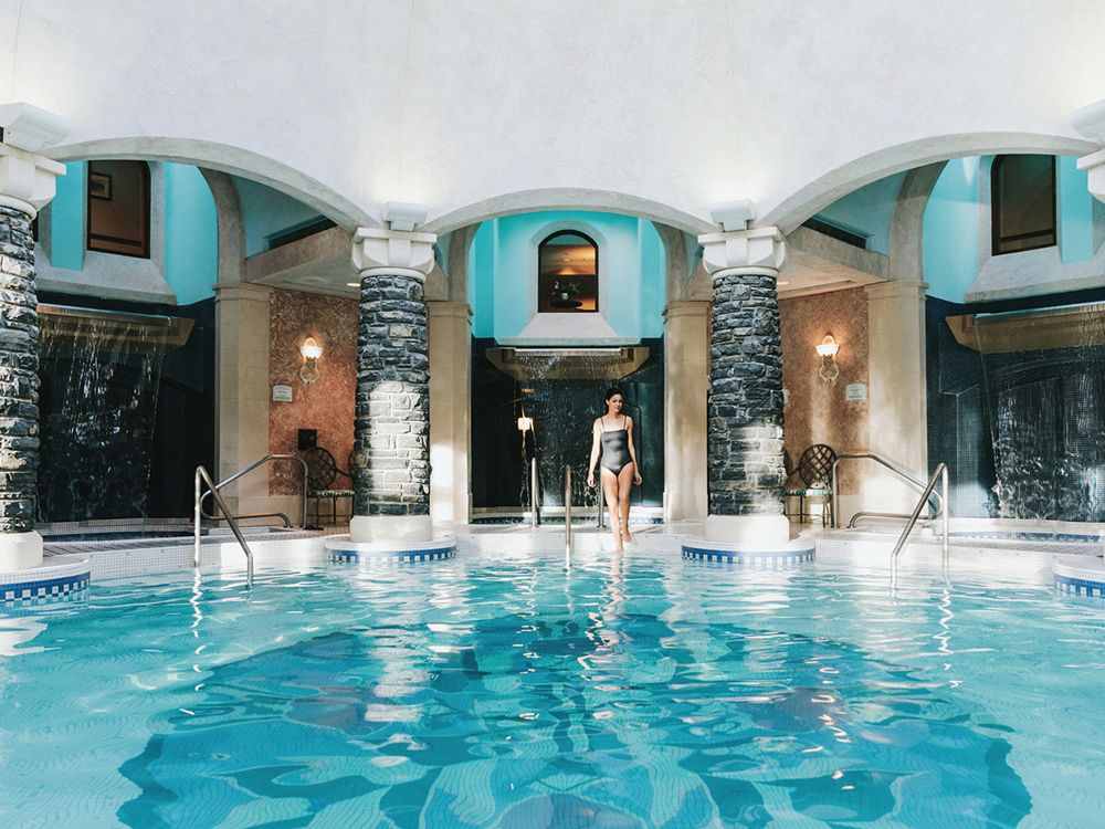 Relax and unwind in a spa in Alberta's mountains and foothills ...