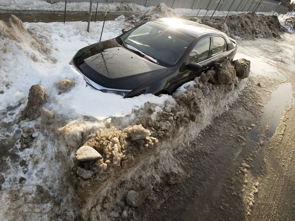 Edmonton road clearing crews tackle storm basins, windrow-free zones ...