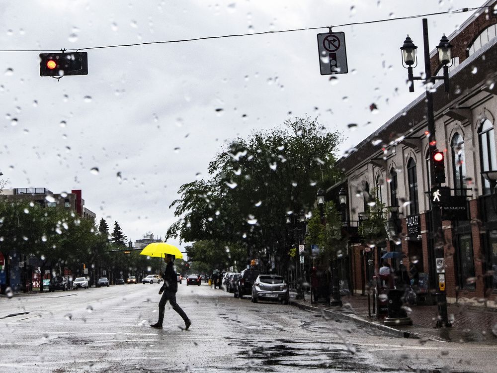 Edmonton weather: Drizzles showers today chance of weekend improvement ...
