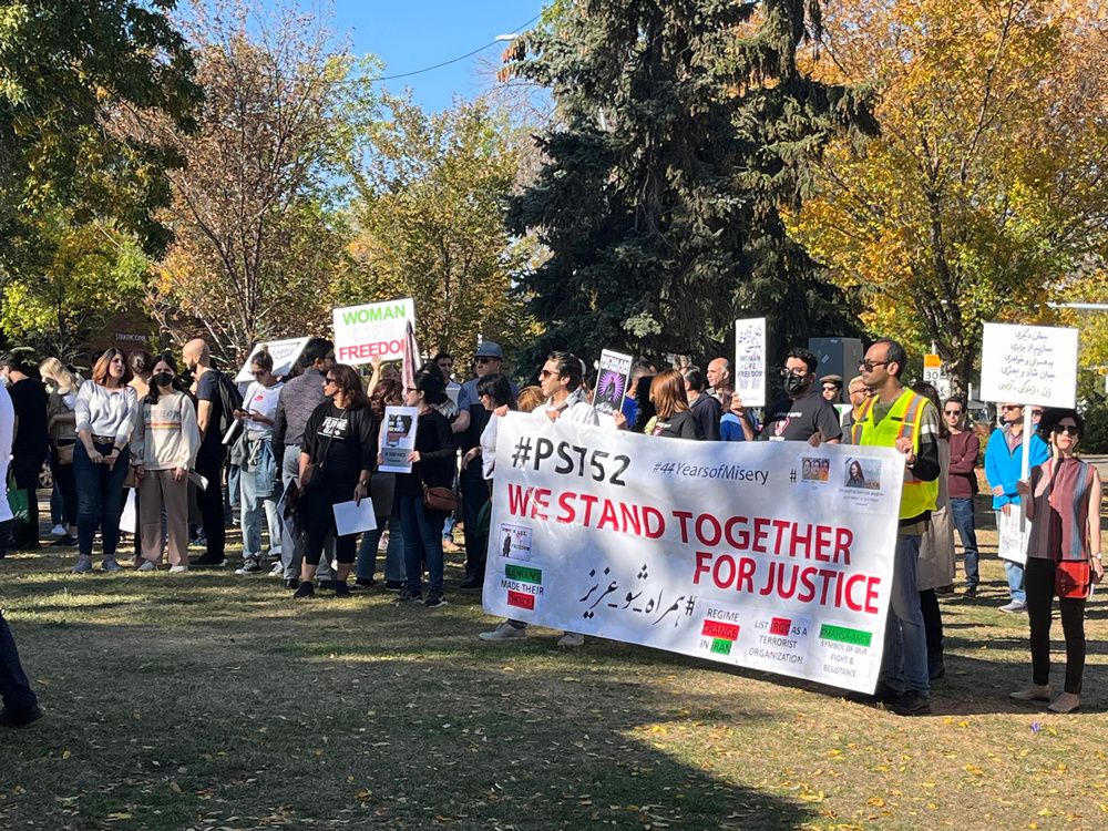 Freedom rally for Iran takes to Edmonton streets | Edmonton Journal