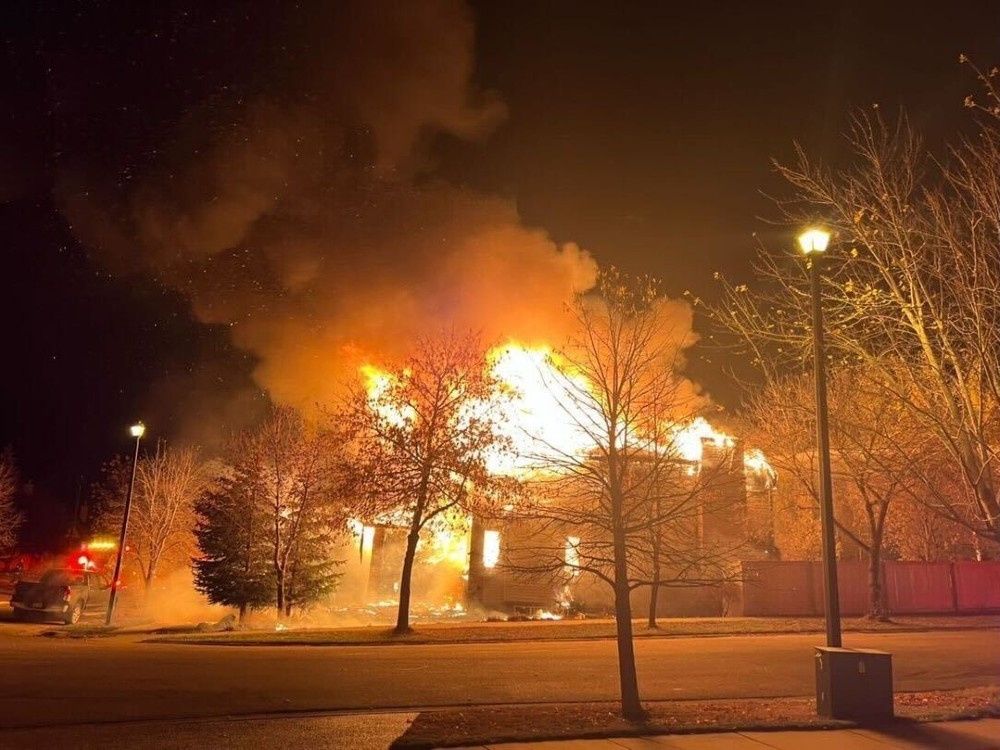 'A complete loss': Fire destroys St. Albert home, damages two others ...
