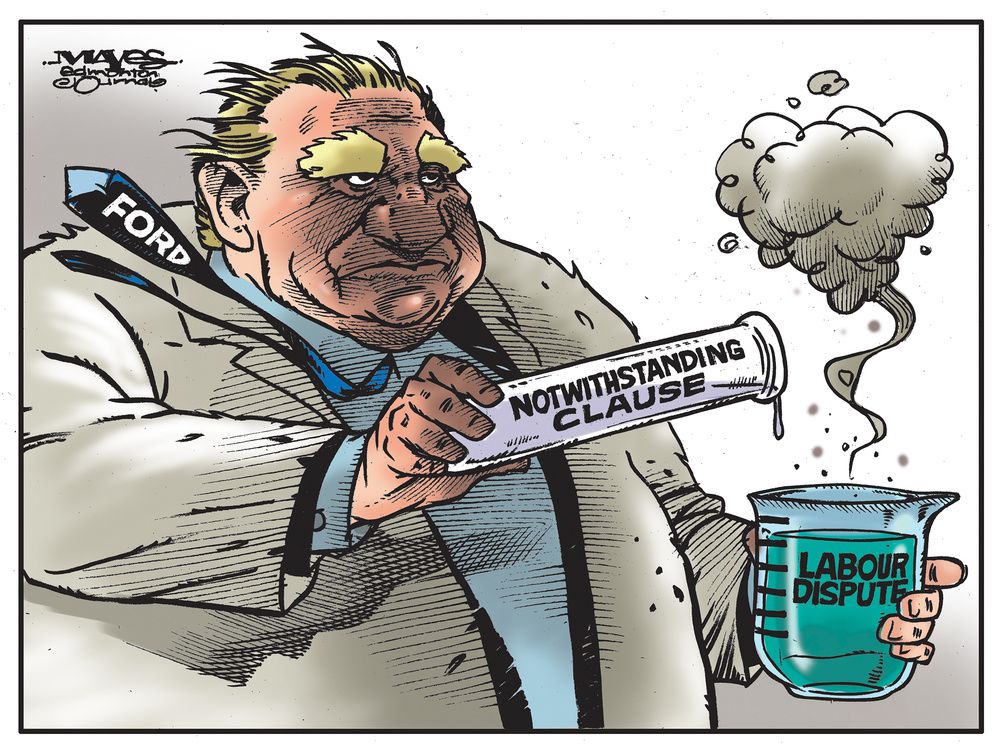 Malcolm Mayes cartoons for November 2022 | Edmonton Journal