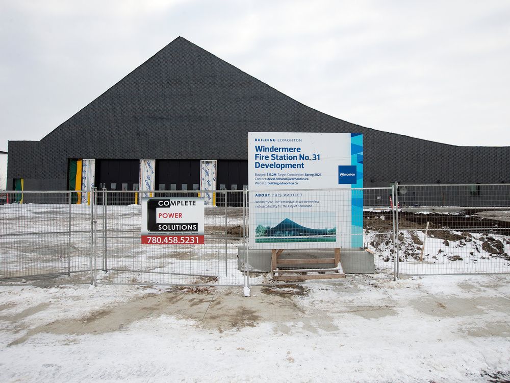 Construction underway on Edmonton’s first net-zero energy fire station ...