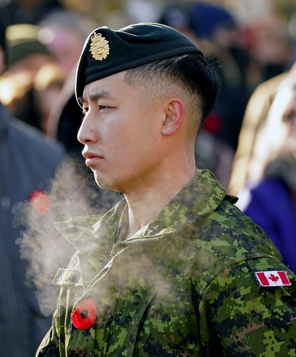 Photos: 2022 Remembrance Day ceremony at Edmonton City Hall | Edmonton ...