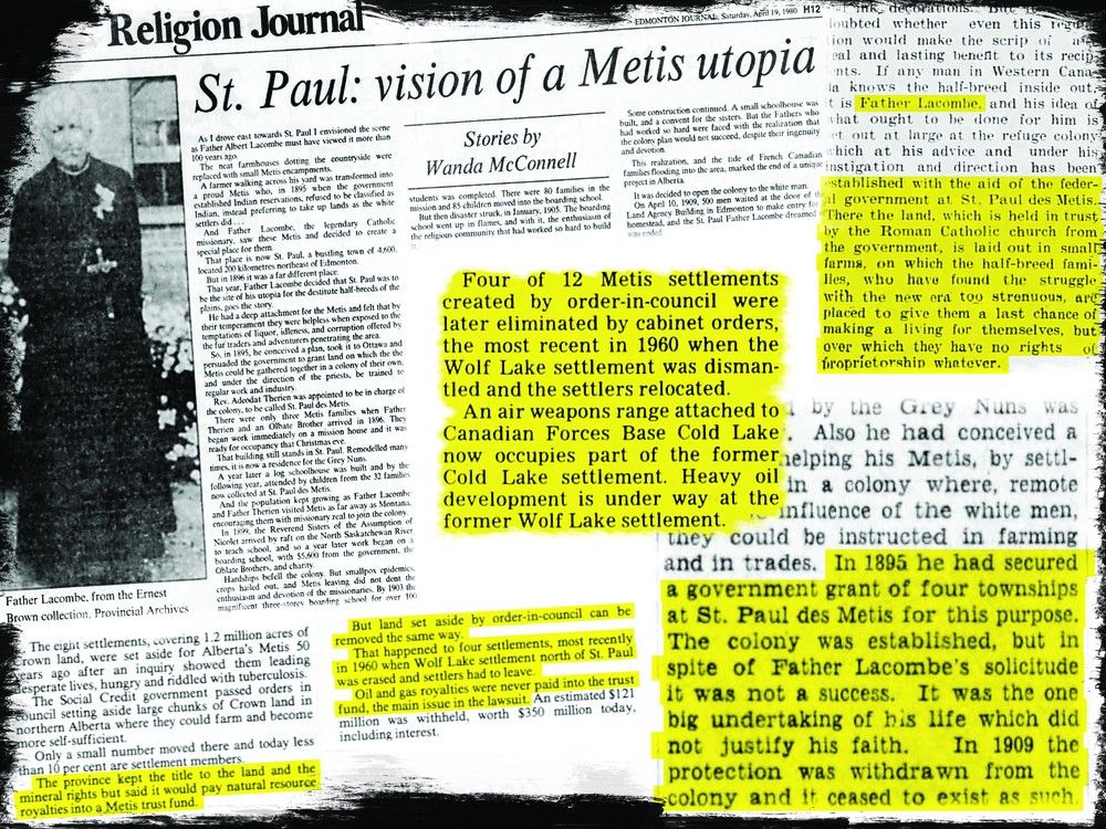 A father and son chased down and killed two Métis hunters in northeast ...