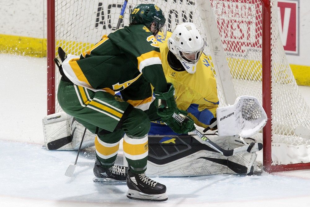 Photos: University of Alberta Golden Bears vs Ukraine U25 men’s ...