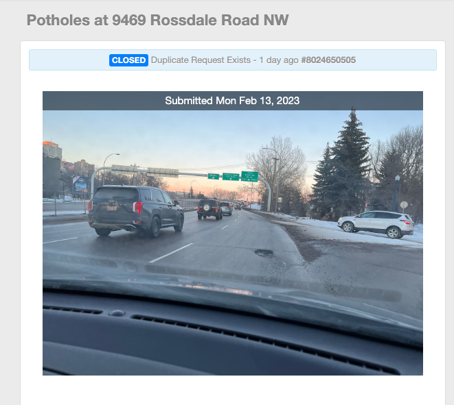 More than 5,000 potholes filled in Edmonton this year, triple 2022 ...