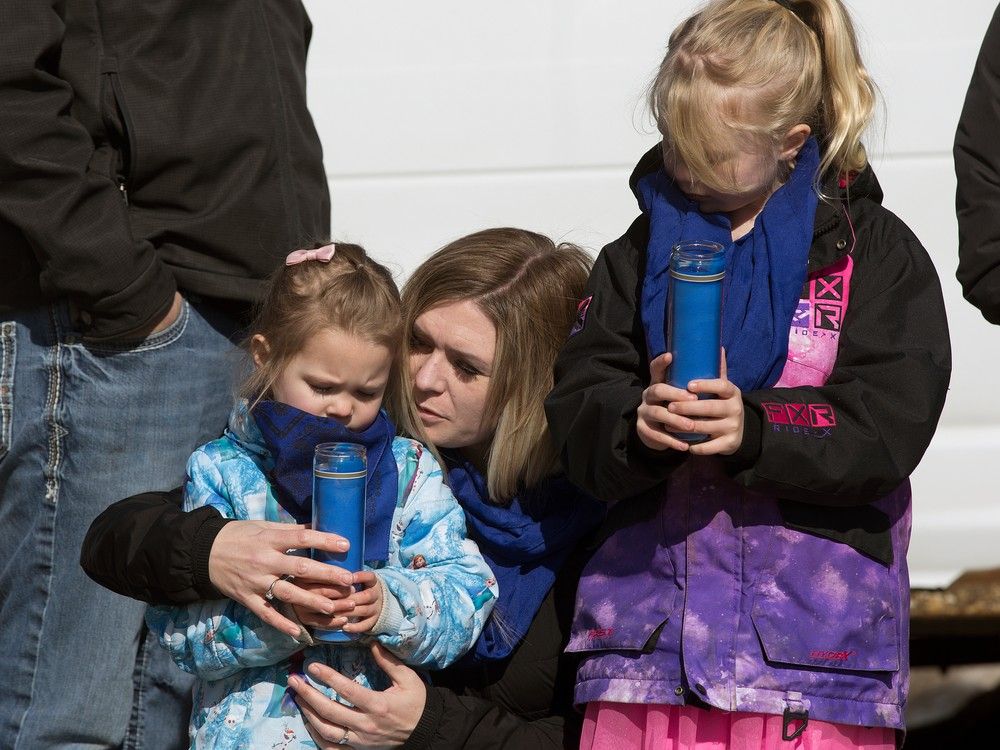 Photos: Processional for fallen Edmonton police officers | Edmonton Journal