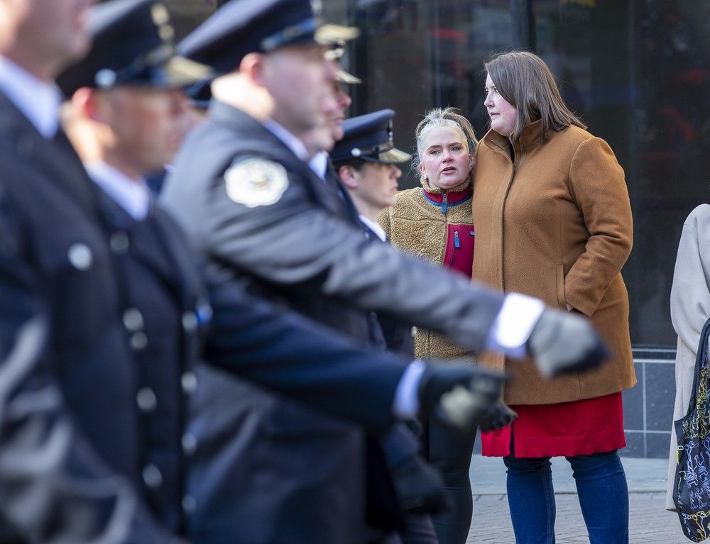 Photos: Regimental funeral for fallen EPS officers after procession ...