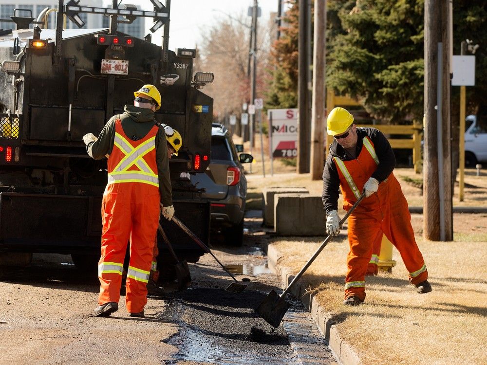 Nearly 30,000 potholes filled on Edmonton roads so far in 2023 ...