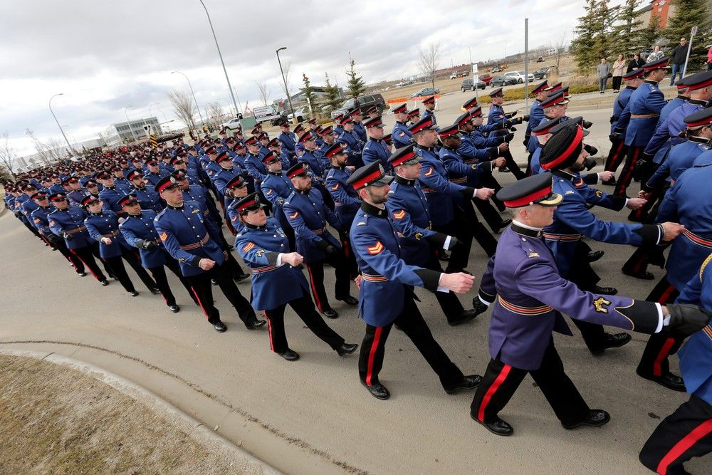 Photos: Regimental funeral procession for RCMP Const. Harvinder Singh ...