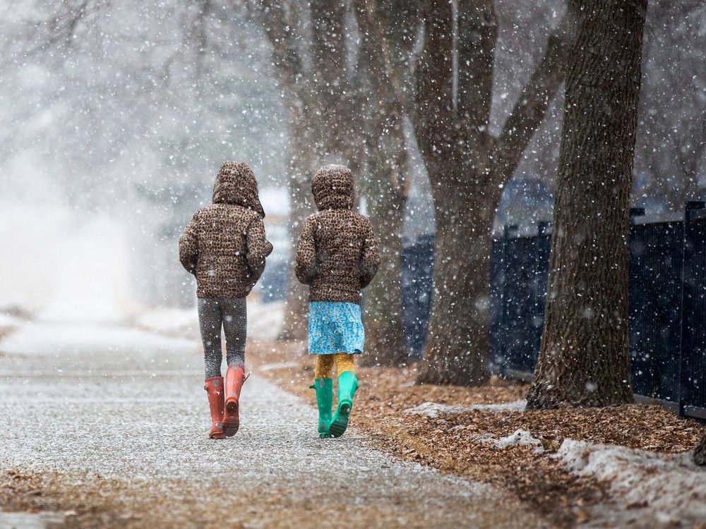 Edmonton weather: A slight smattering of snow to kick off the week ...