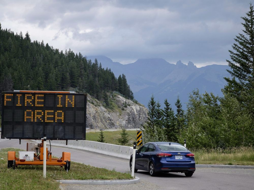 Wildfires Prompt Evacuation Orders In Central Western Alberta