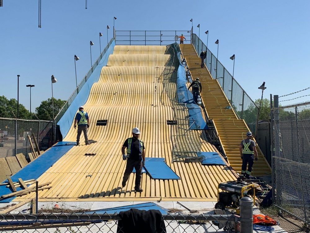 End of an era: Edmonton says goodbye to the big yellow slide | Edmonton ...