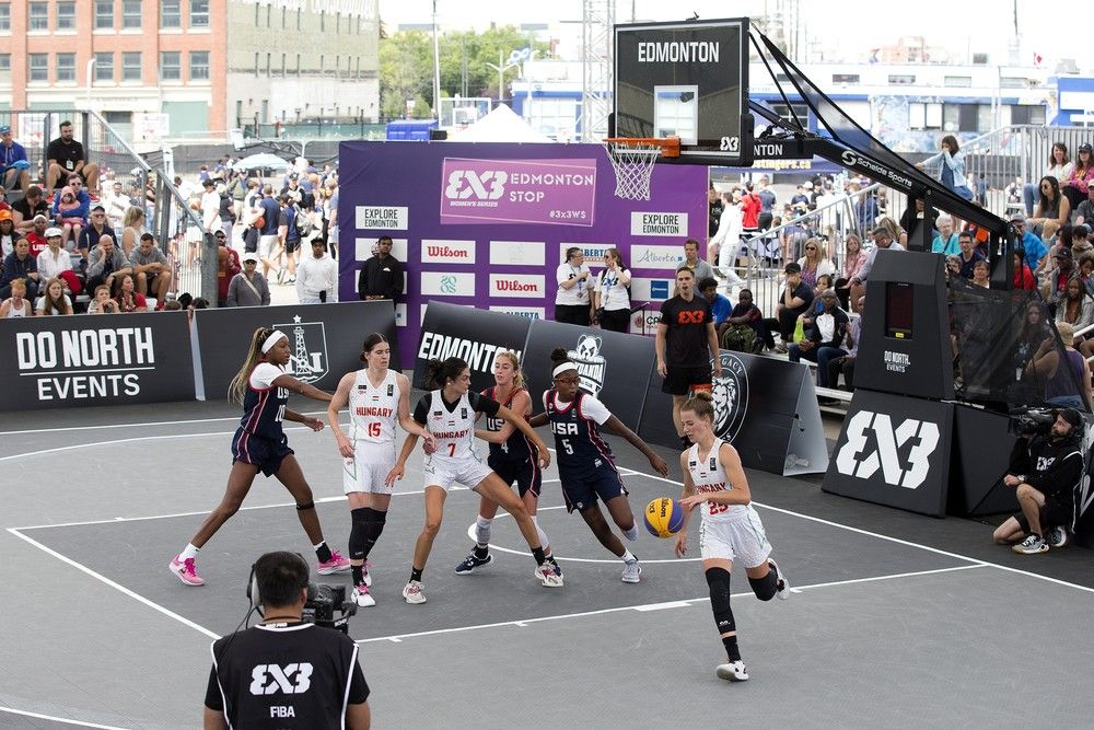 Photos: 2023 FIBA 3X3 Women’s Series event in Edmonton's ICE District ...