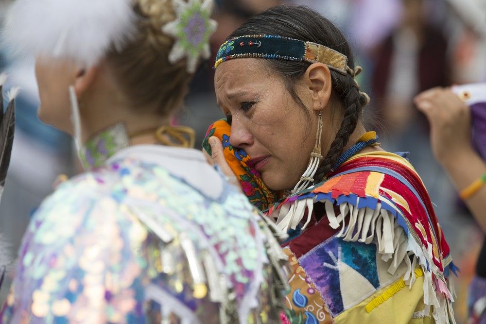Photos: Alberta hosts first 2-Spirit pow pow at Churchill Square ...