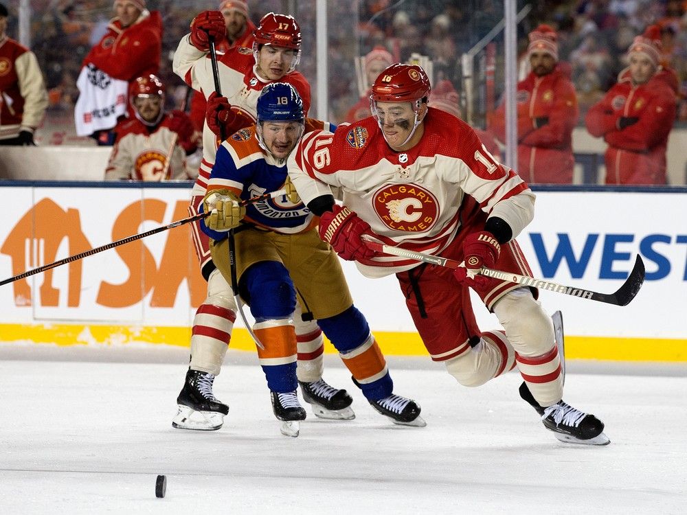 Photos: The Oilers beat the Flames in the Heritage Classic | Edmonton ...