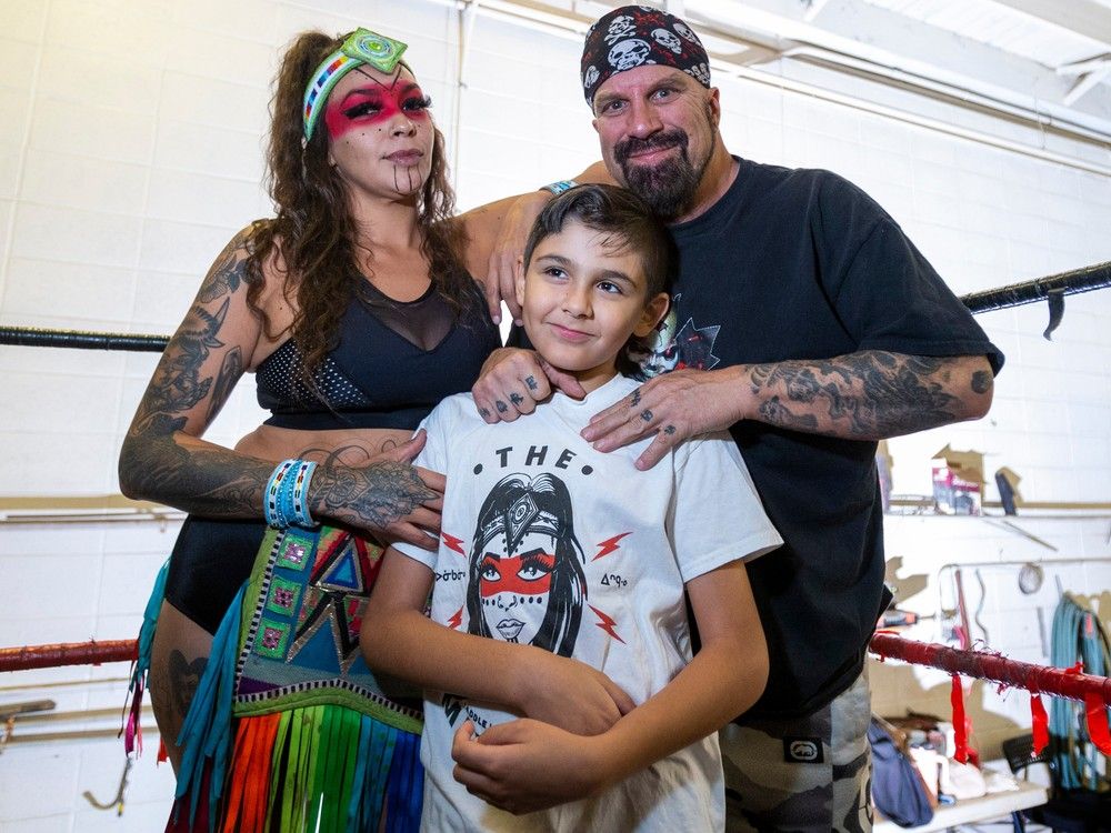 Edmonton's Sage Morin finds purpose, peace inside the squared circle ...