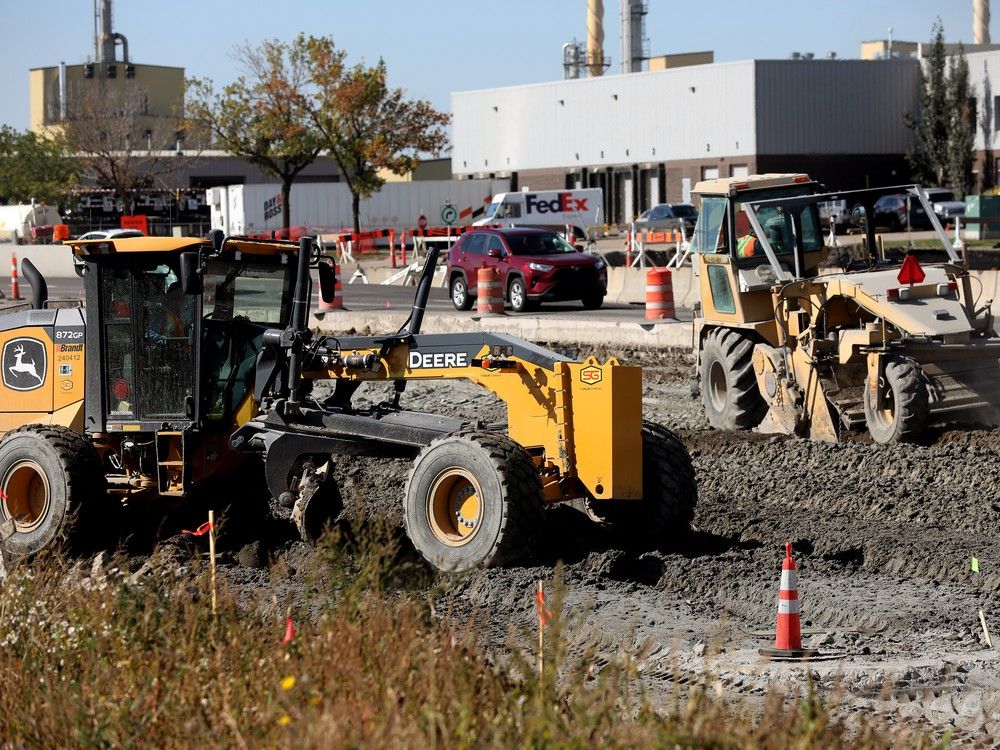 Yellowhead Trail construction work prompts major detours | Edmonton Journal