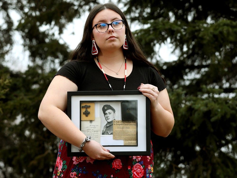 Anthem singer honours veterans in Cree; national Indigenous ceremony ...