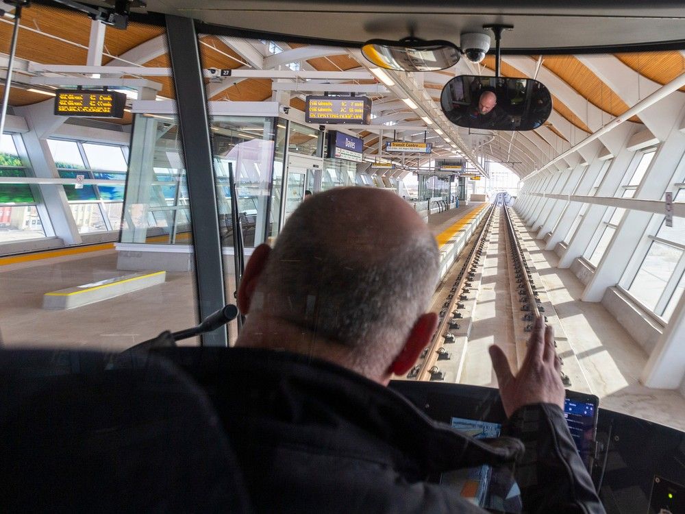 Take a ride on Edmonton's new Valley Line LRT southeast | Edmonton Journal