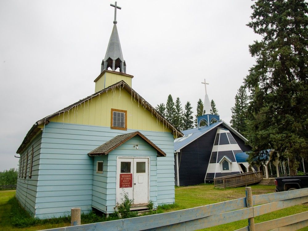 Janvier Church in north Alberta 'engulfed in flames' Friday night: RCMP ...