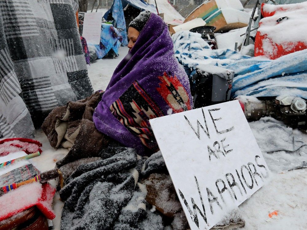 Photos: Residents refuse to leave Edmonton homeless encampment ...