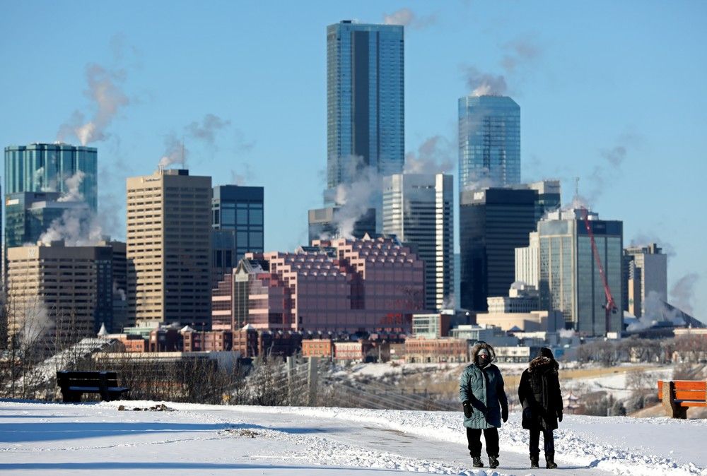 Edmonton Weather: A week of warm(er) temperatures and gentle snowfall ...