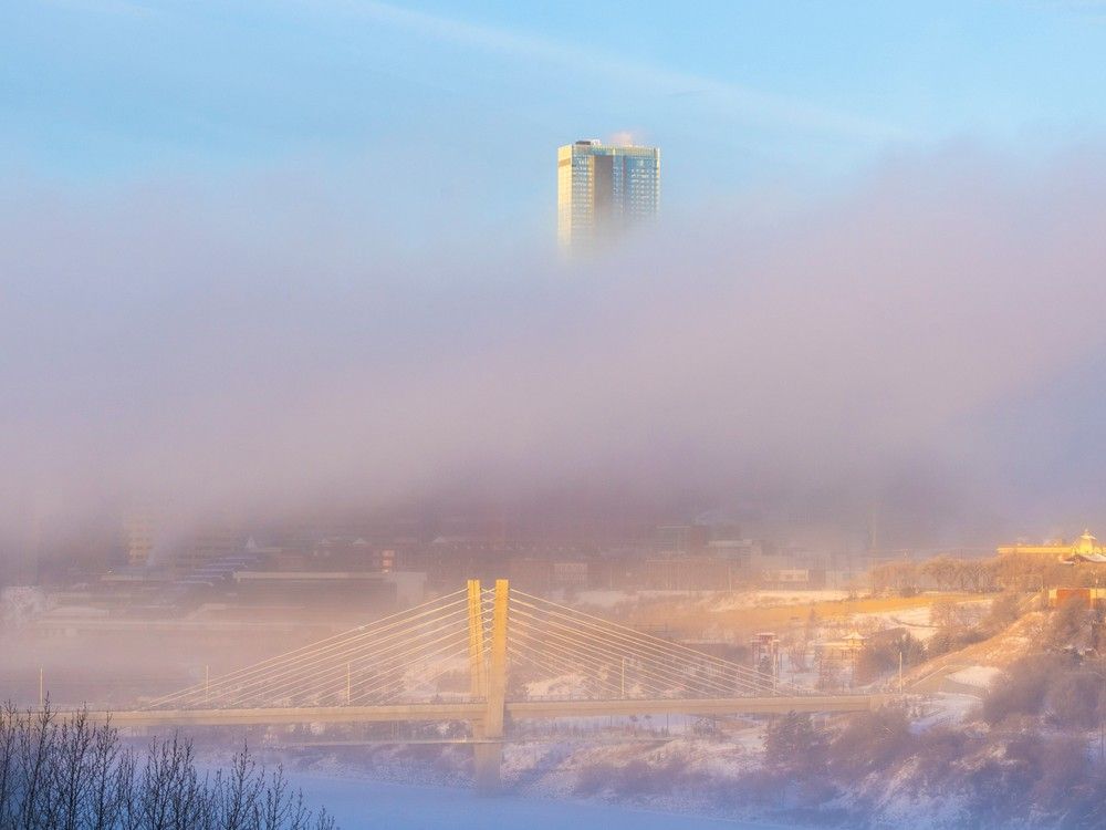 Edmonton Weather: Ain't no darkness on this sunny day, only foggy in ...