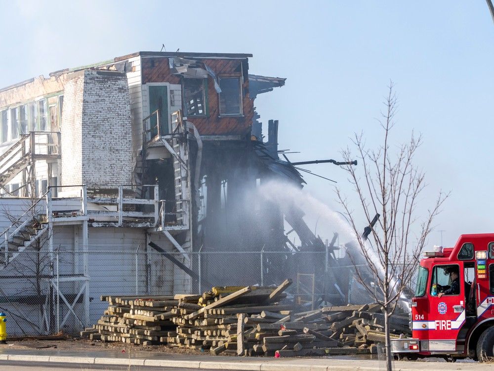 'Suspicious': Edmonton's historic Hangar 11 at Blatchford goes down in ...