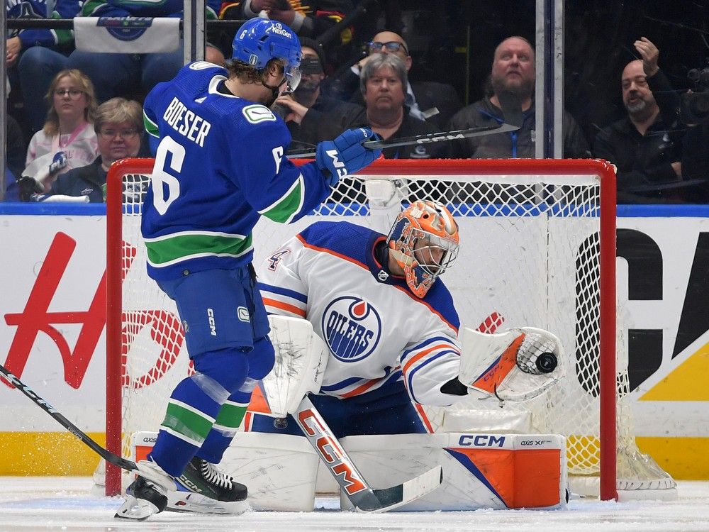 Don't look now, but the Canucks are still beating the Edmonton Oilers ...